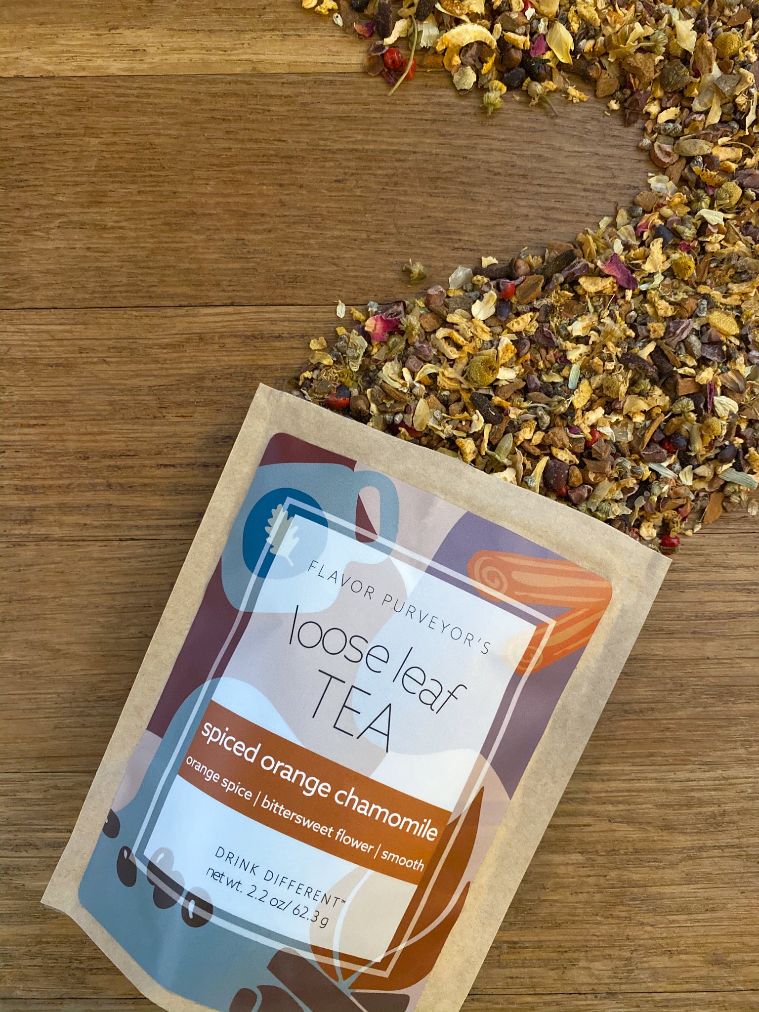 Spiced Orange Chamomile Loose Leaf Tea - Orange Peel Tea – Thereabouts